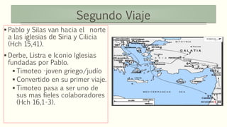 Hechos viajes de Pablo | PPTX
