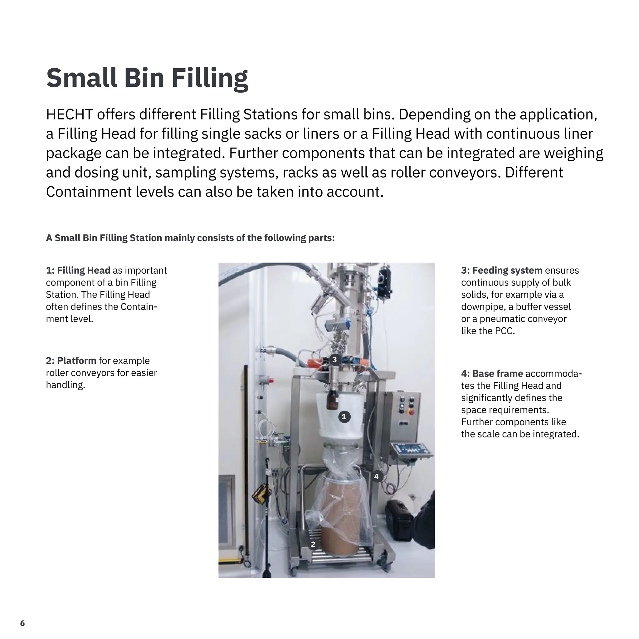 HECHT Brochure Filling (BeNeLux) containment | PDF