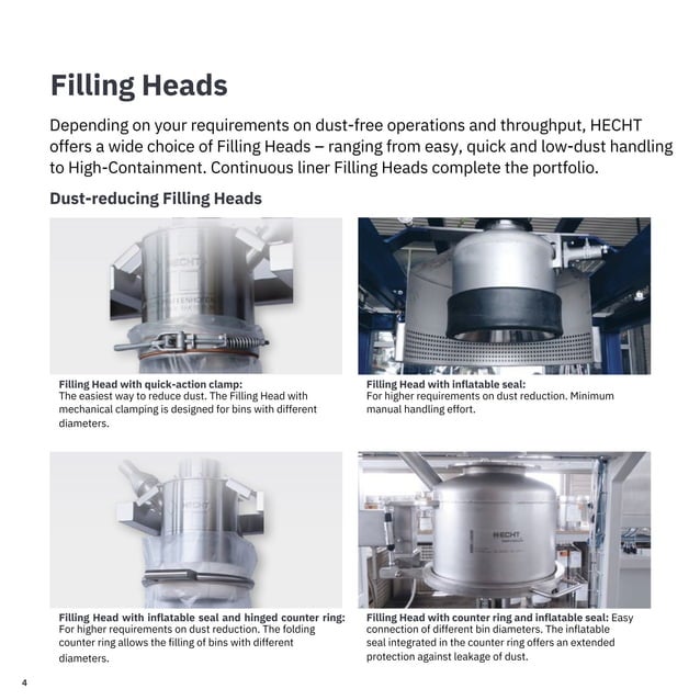 HECHT Brochure Filling (BeNeLux) containment | PDF