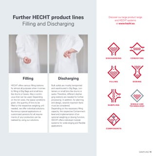 HECHT Brochure Sampling (BeNeLux) containment | PDF
