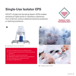HECHT Brochure Sampling (BeNeLux) containment | PDF