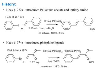 Heck cross coupling reaction | PPTX