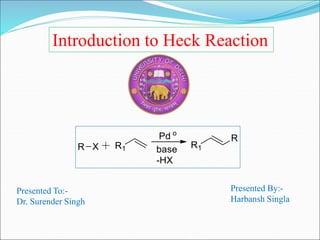 Heck reaction | PPT
