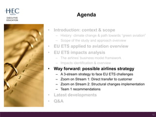 HEC - A&A Major - EU ETS Impact Analysis | PPT