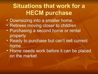 Hecm For Purchase Presentation | PPT