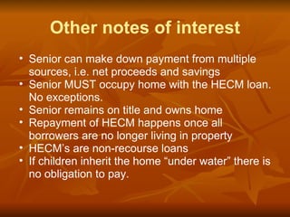 Hecm For Purchase Presentation | PPT