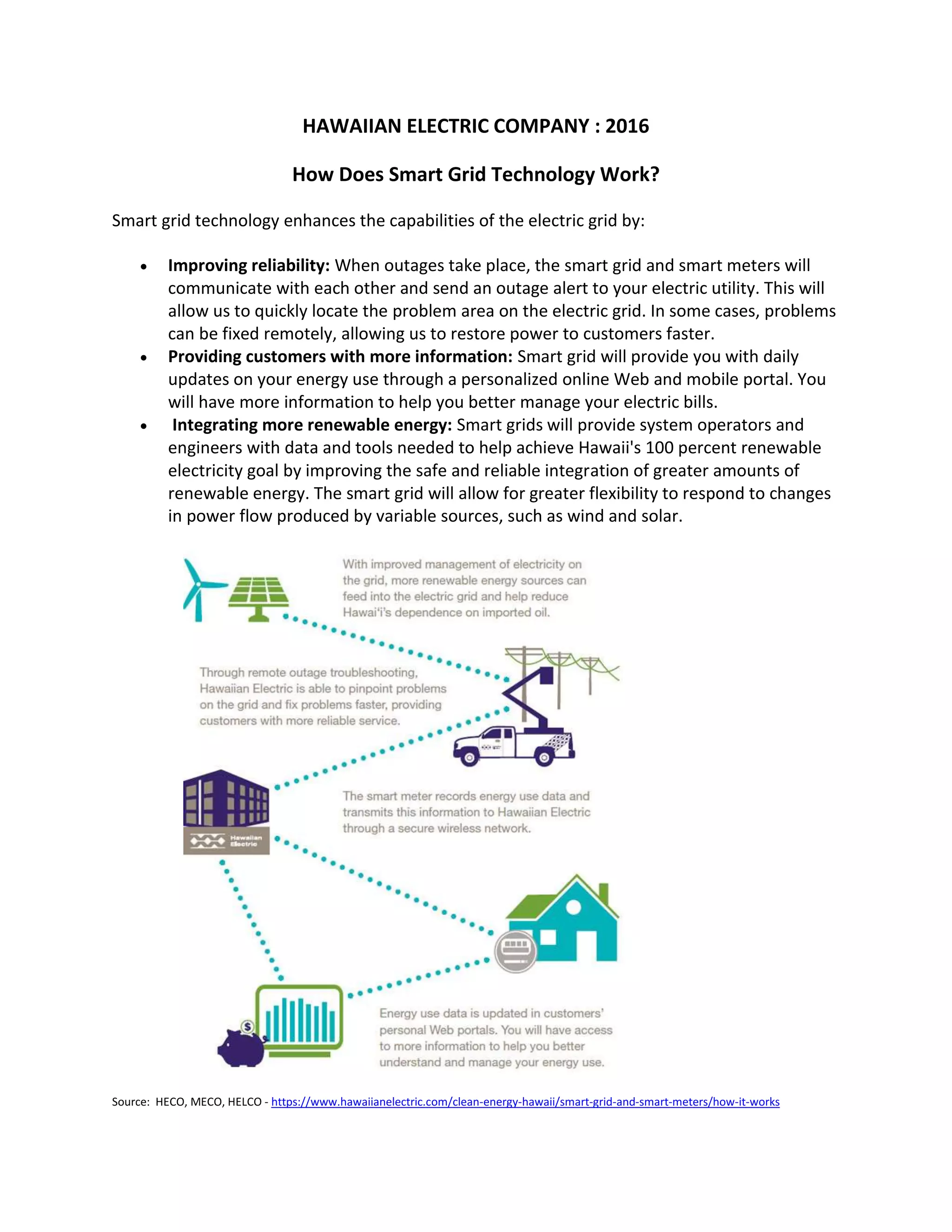 Hawaiian Electric - Maui Electric - THE SMART GRID - The tail wagging ...