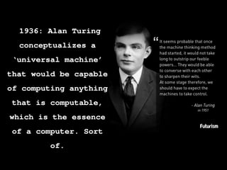 A Brief History of Computer and Cyber Warfare | PPTX