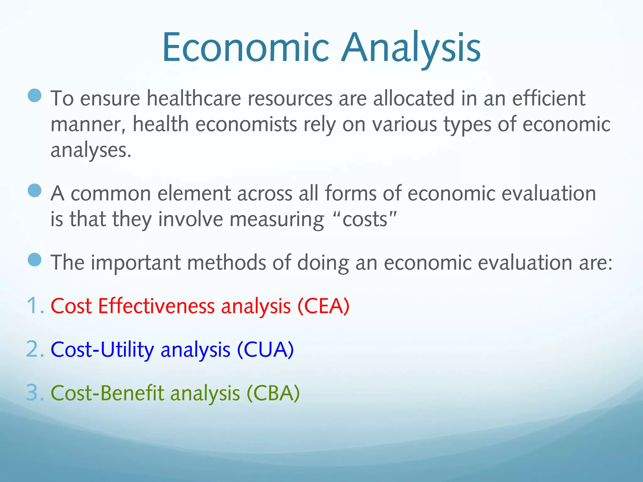 Basics of Health economics | PPT