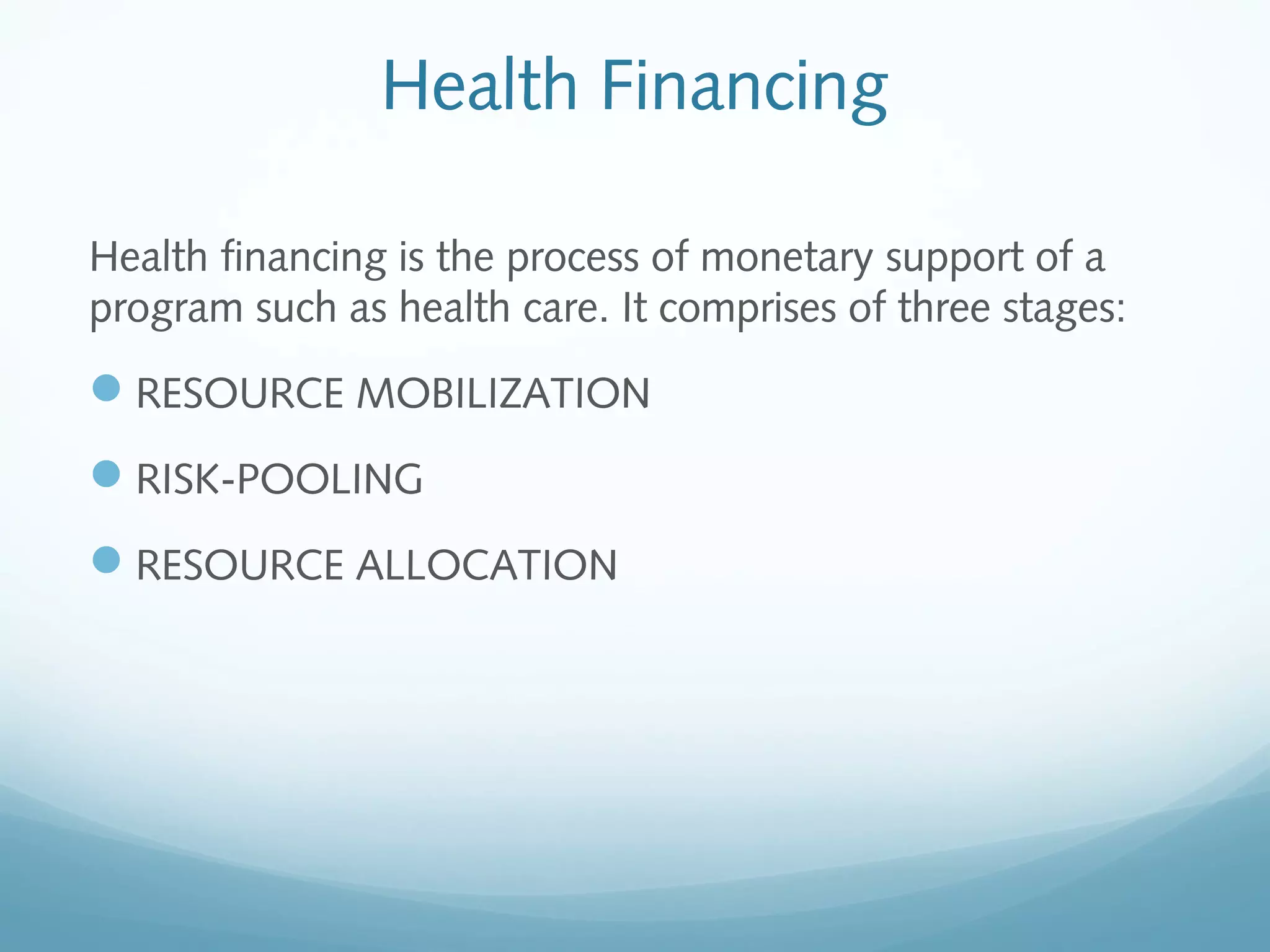 Basics of Health economics | PPT