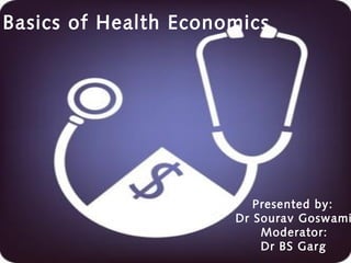 Basics of Health economics | PPT