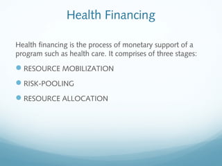 Basics of Health economics | PPT