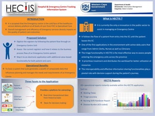 HECTIS Infographic - Stakeholder Presentation | PDF
