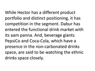 Hector beverages’ paper boat | PPTX