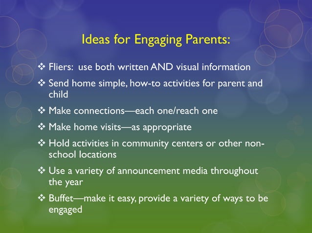 Hector engaging parents for classroom mgmt | PPT