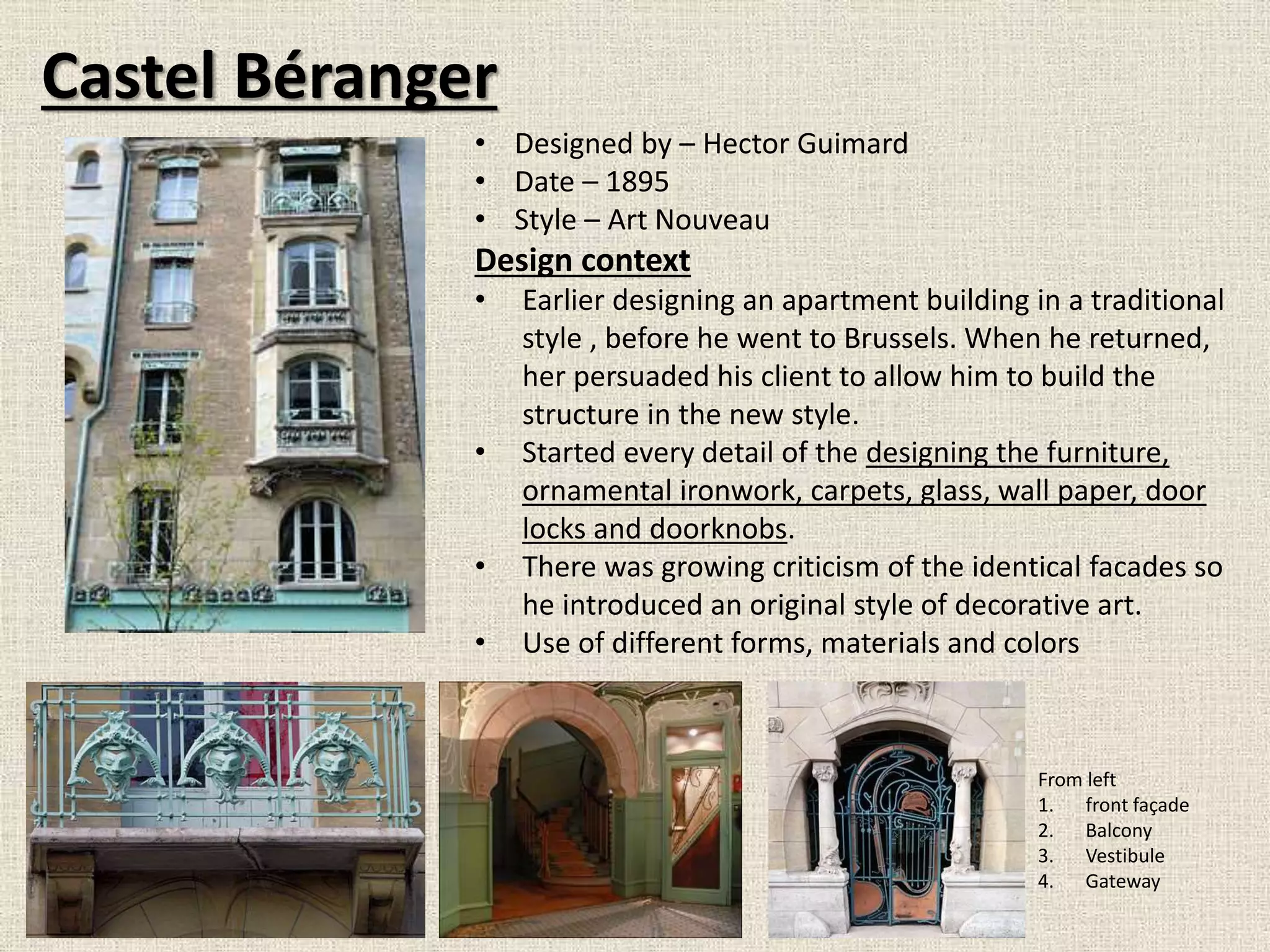 Hector guimard | PPTX