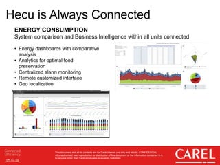 Hecu - CAREL's Solution for High Efficiency Condensing Units | PPT