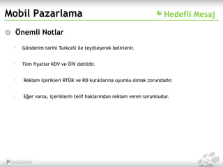 Hedefli Mesaj | PPT