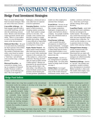 Hedge funds - Quick Overview | PDF | Hedge Funds | Personal Investing