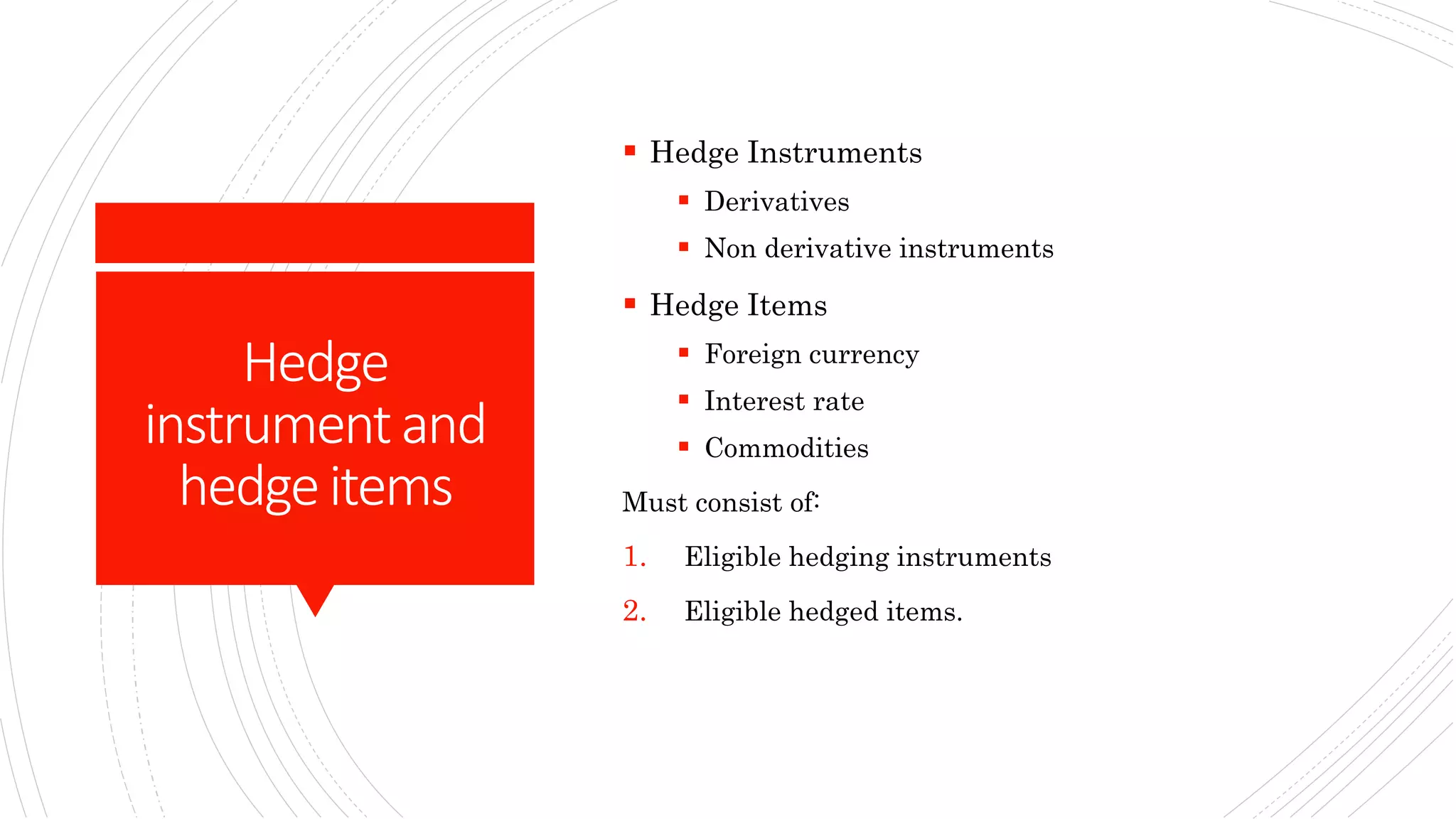 Hedge accounting | PPTX