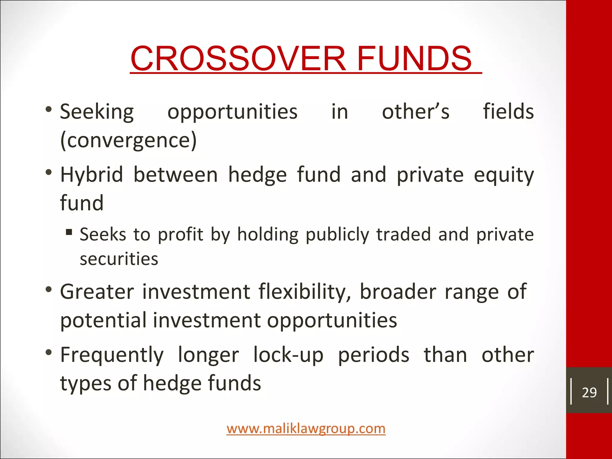 Hedge funds. a basic overview | PPT