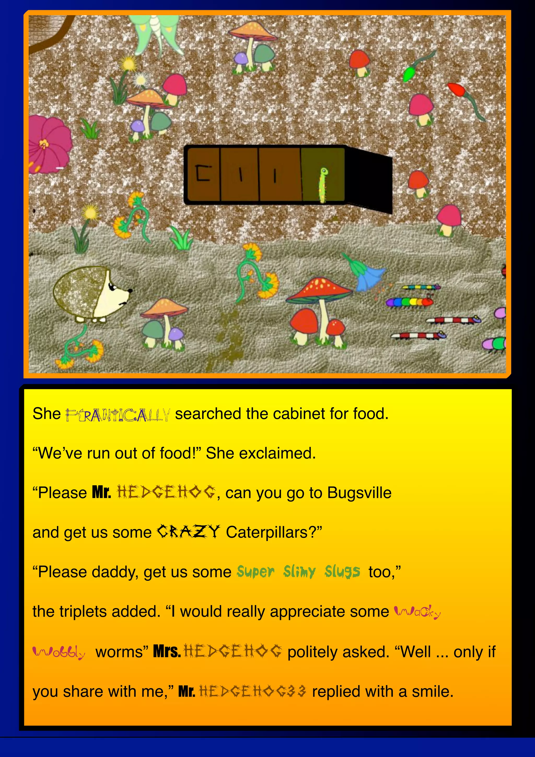 Hedgehog story | PDF