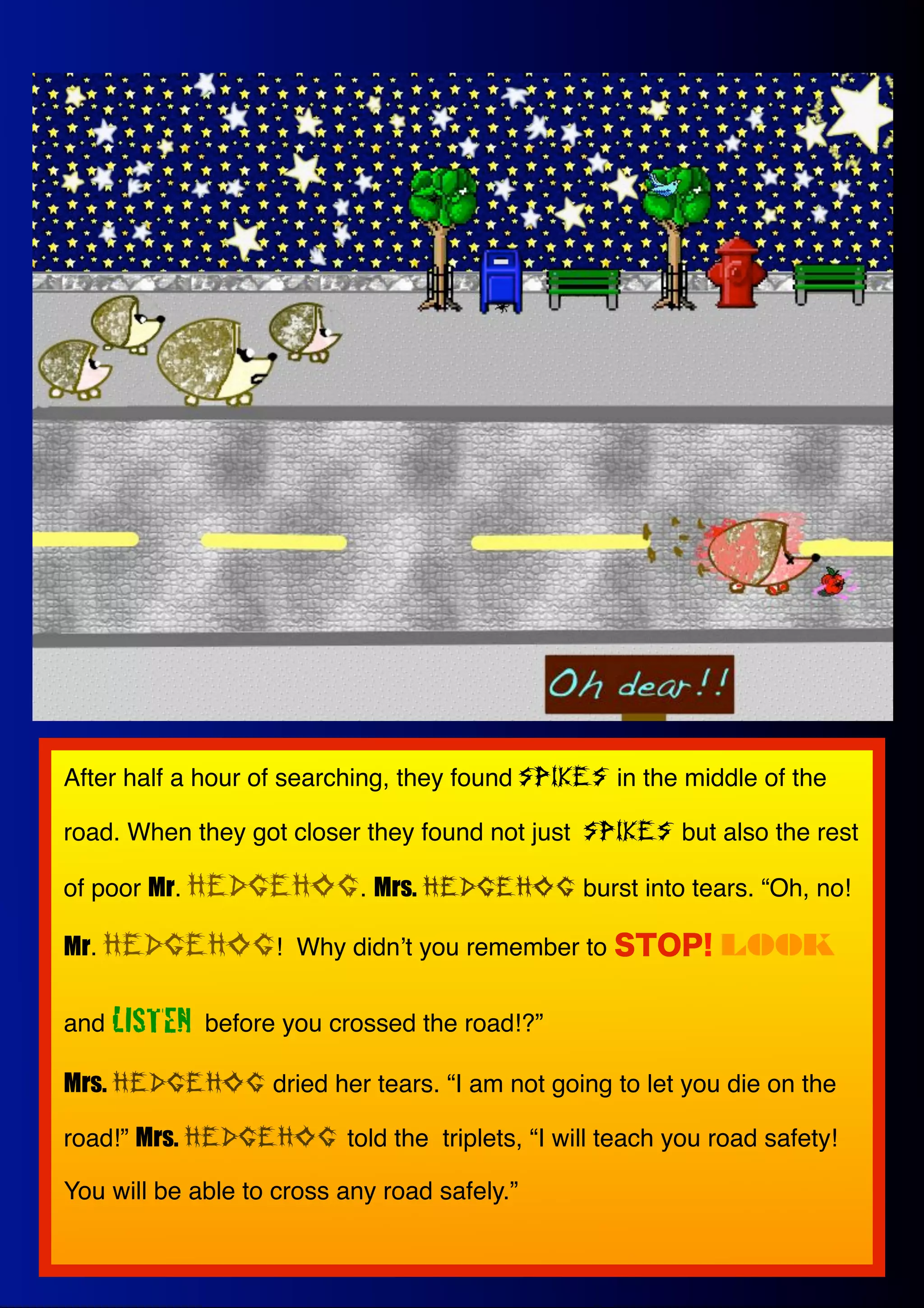 Hedgehog story | PDF