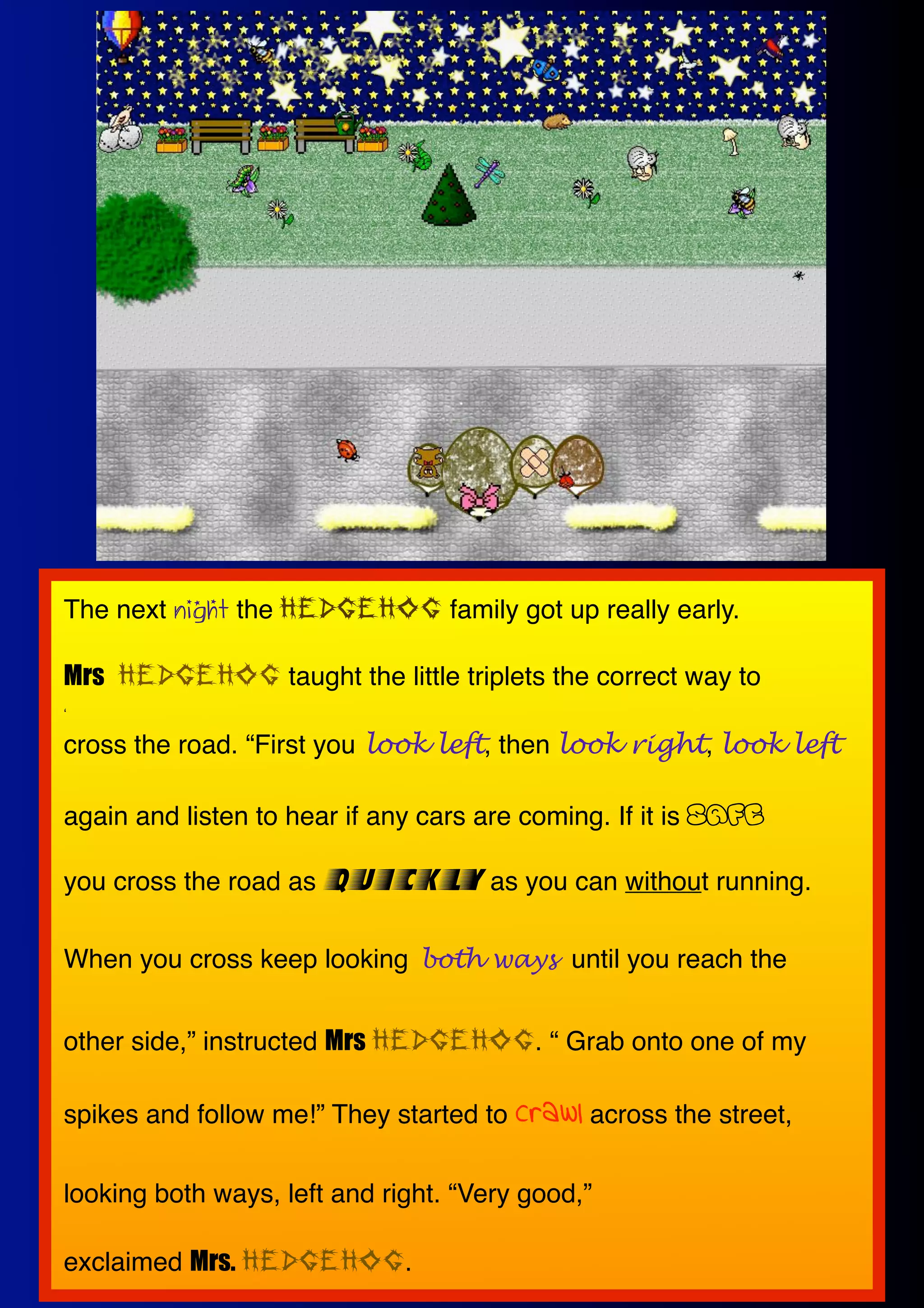 Hedgehog story | PDF