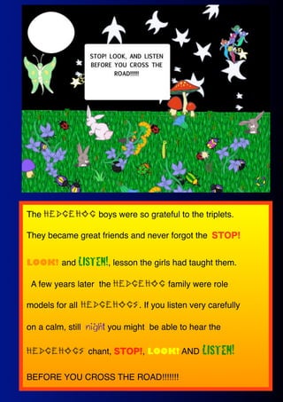 Hedgehog story | PDF