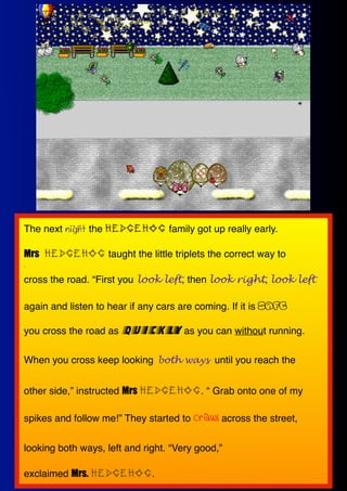 Hedgehog story | PDF