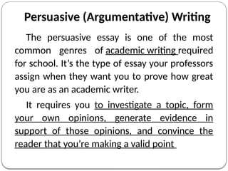 Hedging or the Process of Hedgmony in Academic Writing | PPTX