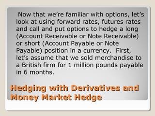 Hedging | PPT
