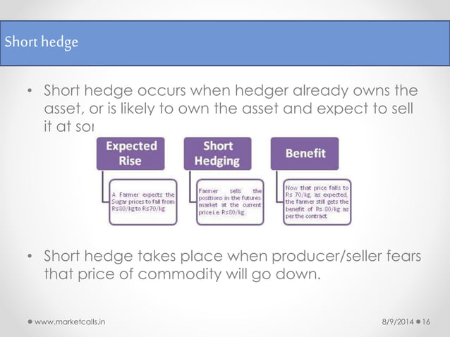 Hedging mechanism and risk management in Commodities | PPTX | Hedge ...