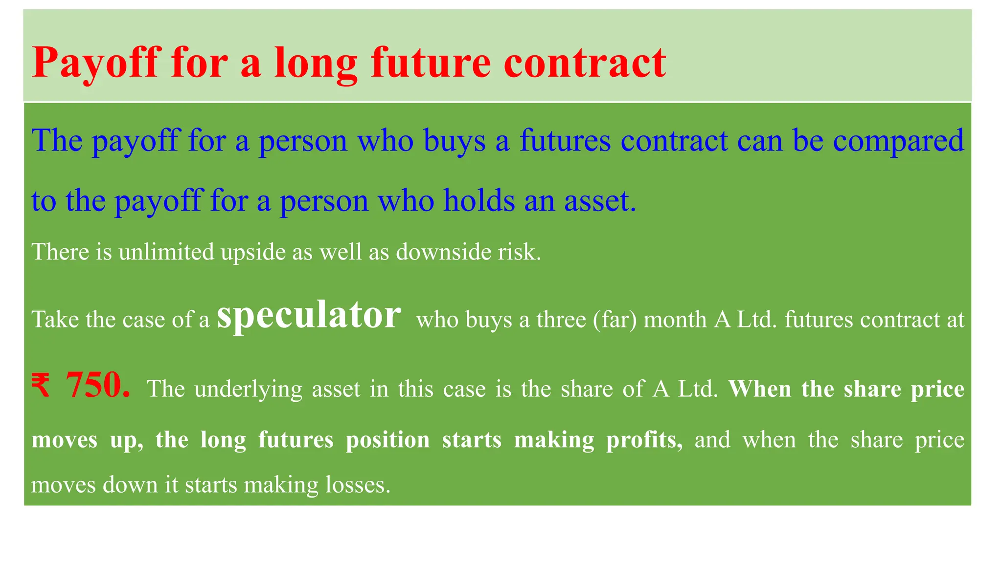 Hedging, Speculation and Arbitrage using Futures.ppt