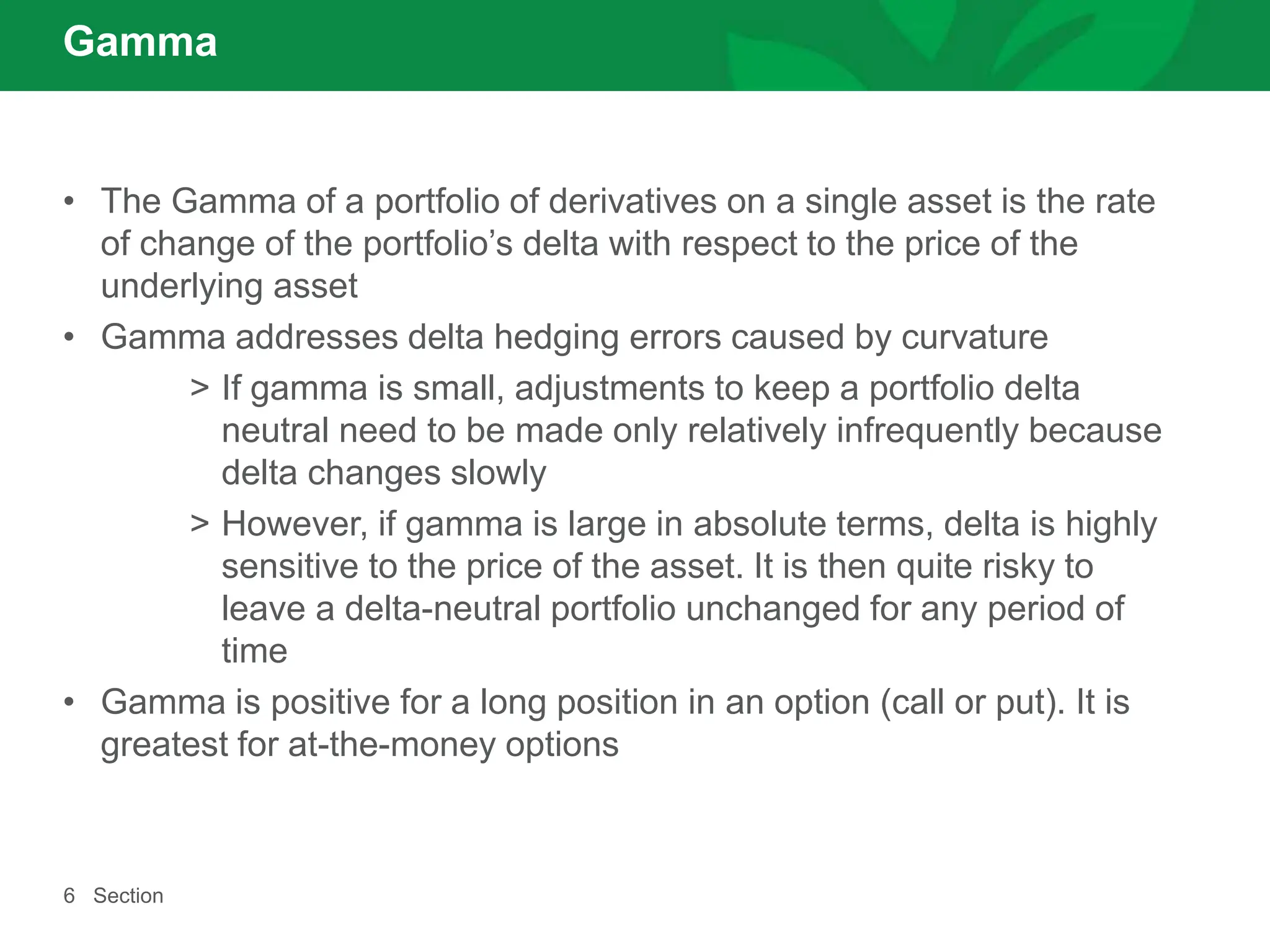 Hedging Volatility Ch 19 20 Pptx
