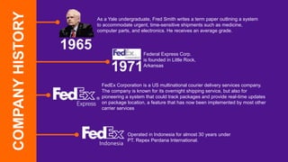 FedEx Indonesia Business Strategy and Marketing Analysis (mini research ...