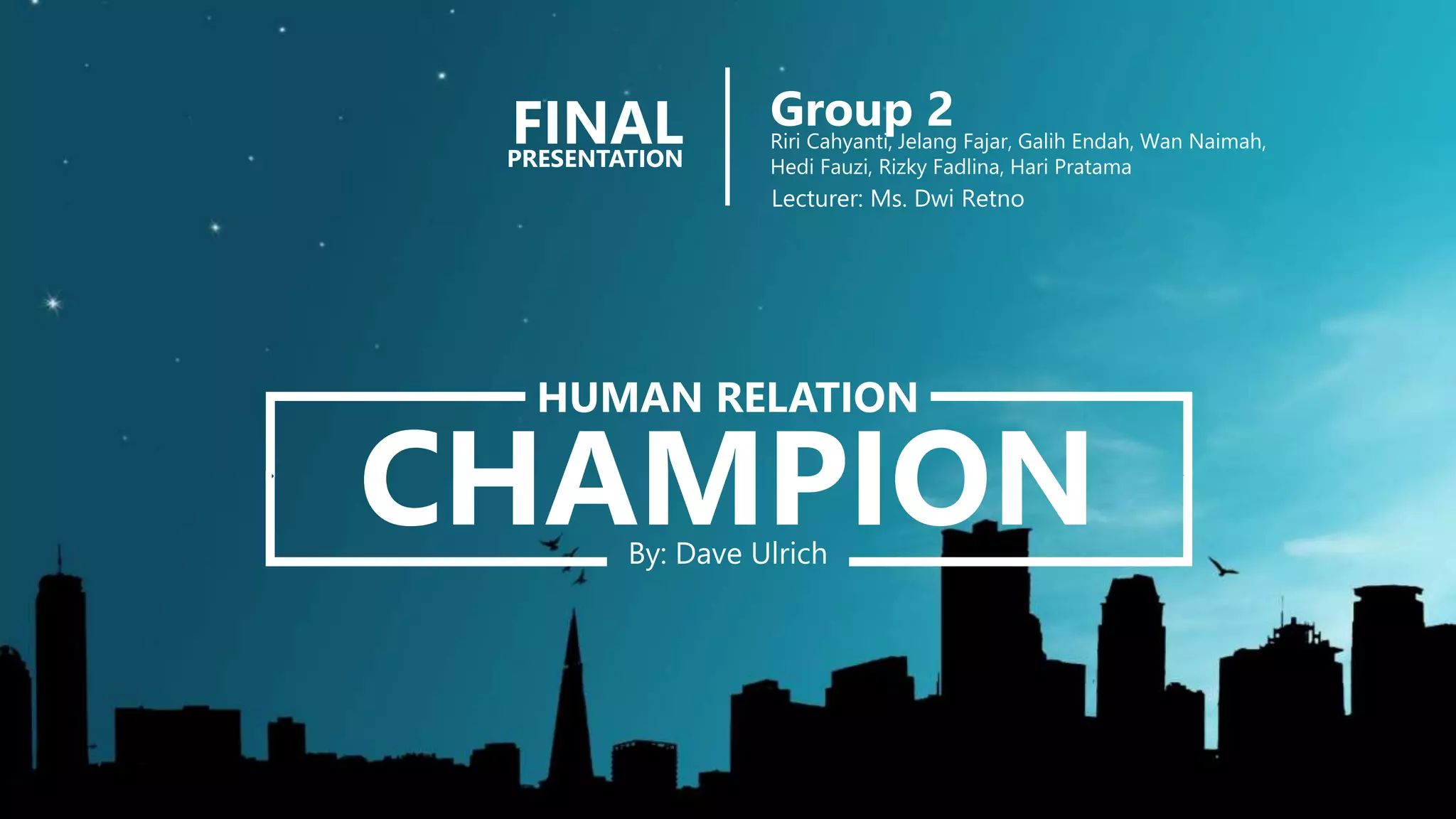 Human Resources Champion by Dave Ulrich Chapter 2 & 3 | PPTX | Human ...