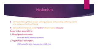 Hedonism | PPTX