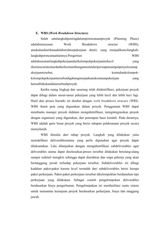 Manajemen Proyek | DOCX