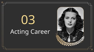 Hedy Lamarr actress and inventor Présentation | PPTX