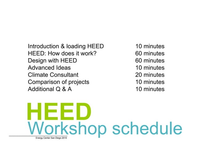 HEED - Home Energy Efficient Design | PDF