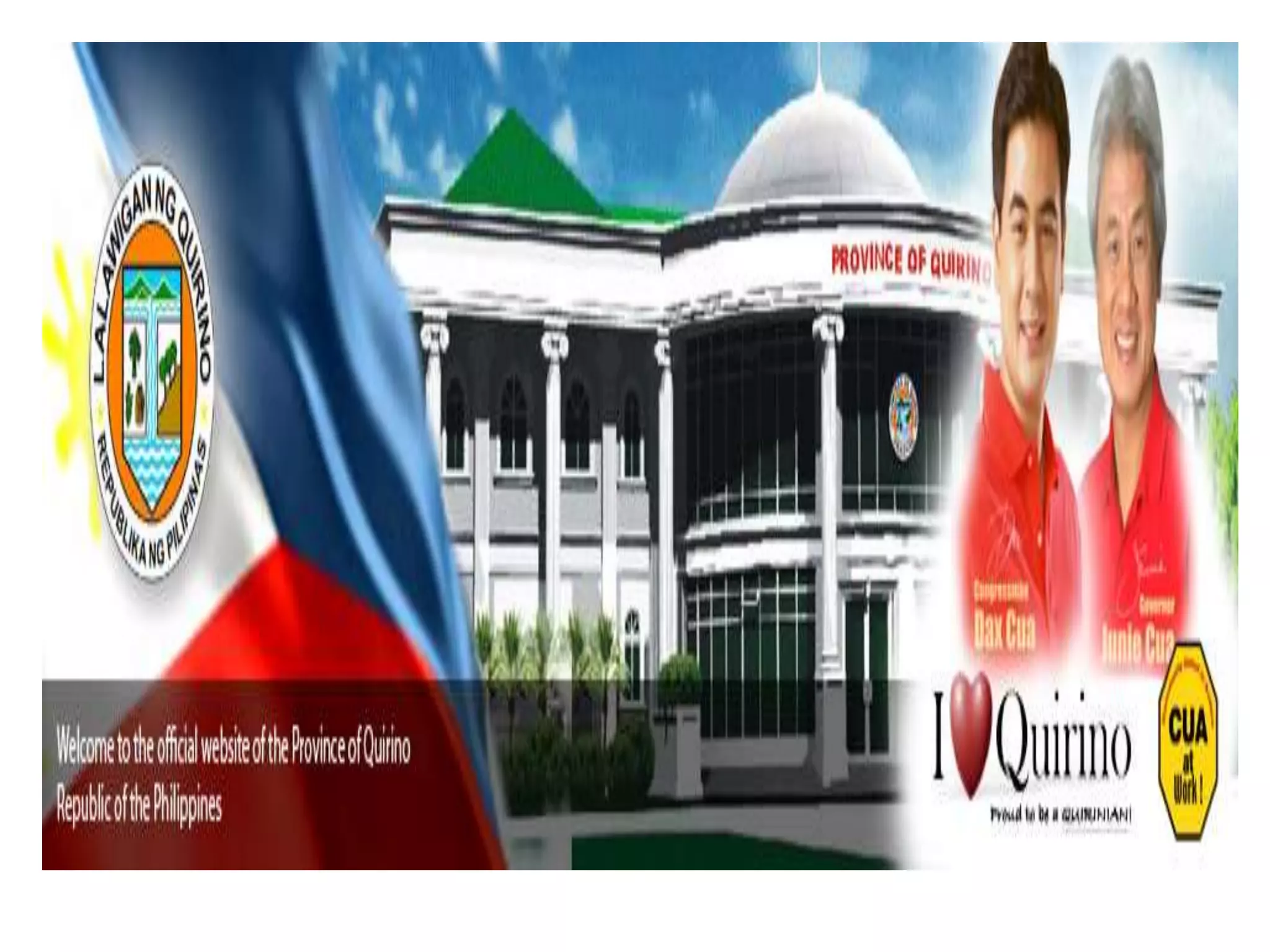 He elected local government officials in the province | PPTX