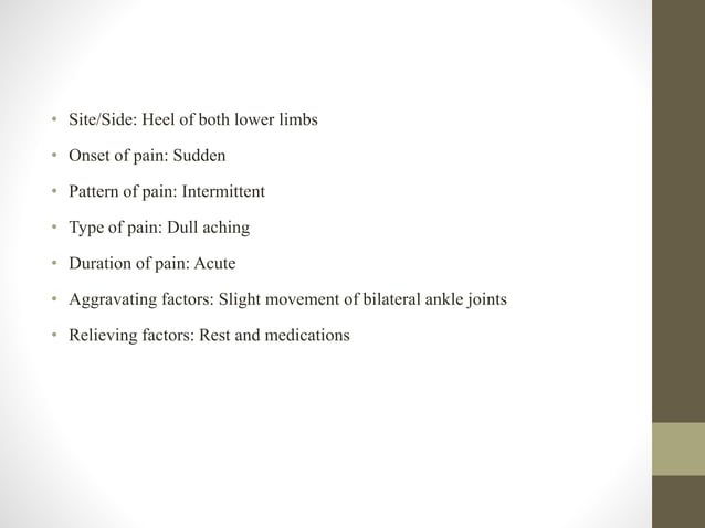 Calcaneus fracture of bilateral feet: Examination, Investigation ...