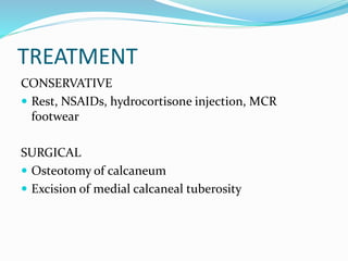 Heel pain and plantar fasciitis | PPTX