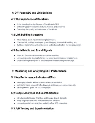 Basic search engine optimization information | PDF