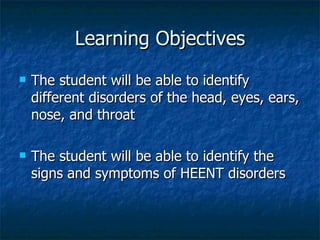 Heent | PPT