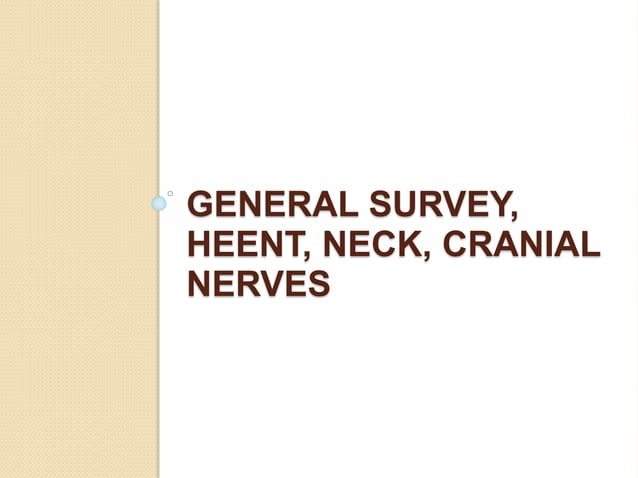 HEENT-CN-PPT-students-print.pptx | Ear, Nose and Throat Conditions ...