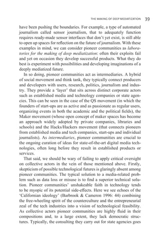 Deep Mediatization. Key ideas and cultural studies | PDF