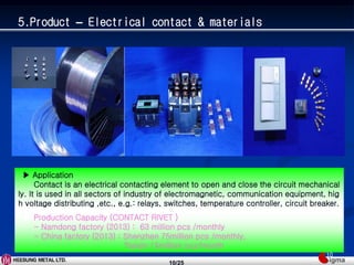 HEESUNG METAL LTD. introduction | PDF