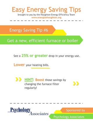 HEET's Energy Saving Tips | PDF | Gas and Electric | Home Utilities